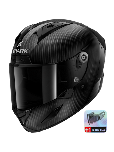 SHARK AERON FULL CARBON Carbon Anthracite Carbon - Motorbros & Gorilla Chic